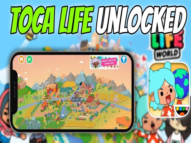 Tải Toca Boca MOD APK (Mở Khóa Tất Cả, Menu, Full Nội Thất) v1.132