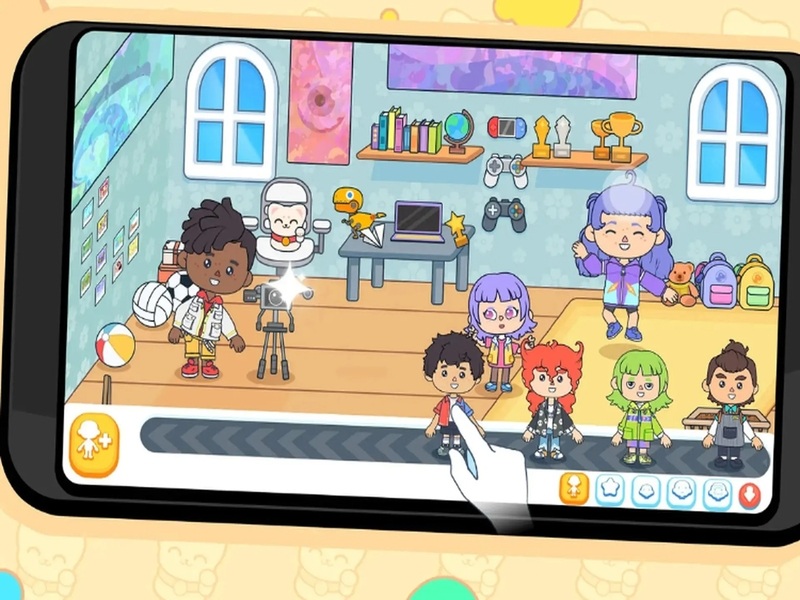 Tải Toca Boca MOD APK (Mở Khóa Tất Cả, Menu, Full Nội Thất) v1.132
